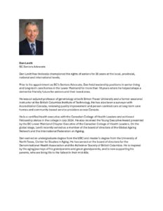 Dan Levitt Bio – NNPBC
